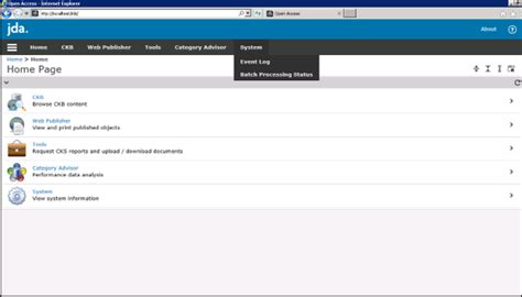 Unable To View Event Log Page In Data Manager