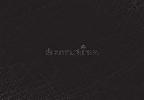 Abstract Black Polygon Tech Network With Connect Technology Background Stock Vector