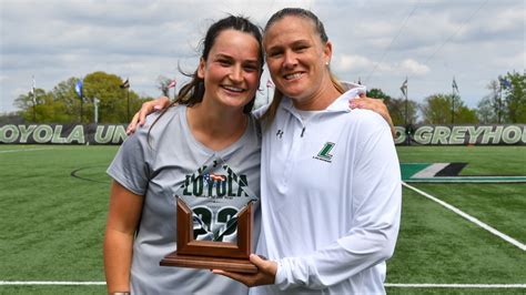 Australian Roots Bond Loyola Maryland Womens Lacrosse Star Georgia Latch And Her Coach Jen