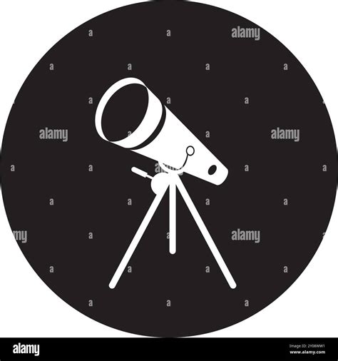 Telescope Icon Observe Instrument Cut Out Stock Images And Pictures Alamy