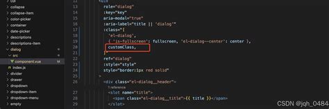 Element Ui Dialog 组件源码分享el Dialog源码 Csdn博客