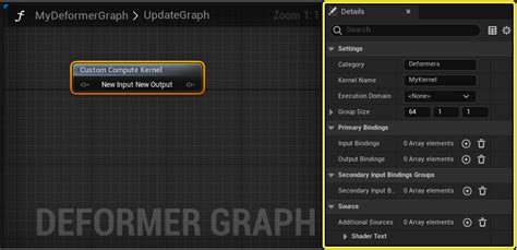 deformer graph in unreal engine unreal engine 5 6 documentation epic developer community