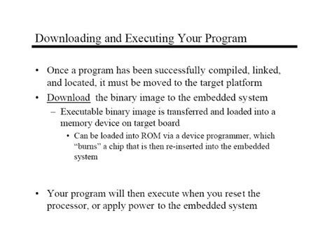 Development Tools For An Embedded System Powerpoint Slides