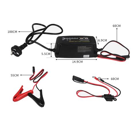 Smart Car Battery Charger V A Back To Adventure