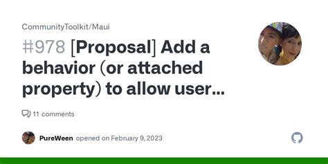 Proposal Add A Behavior Or Attached Property To Allow Users The