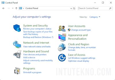 KONFIGURASI DENGAN CONTROL PANEL ALL TUTORIAL
