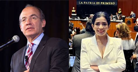Felipe Calderón Se Lanza Contra La Senadora Claudia Balderas La Llama