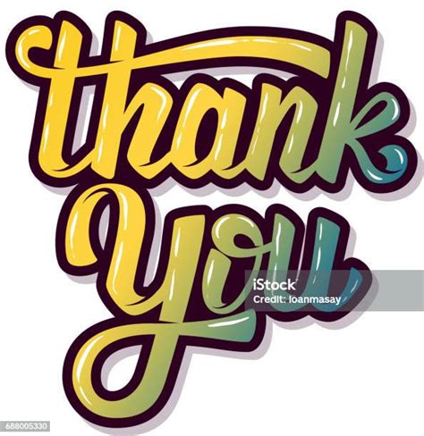 감사합니다 핸드 그린 레터링 문구 흰색 배경에 고립입니다 디자인 요소 포스터 엽서 벡터 일러스트 레이 션 감사합니다에 대한 스톡 벡터 아트 및 기타 이미지 Istock