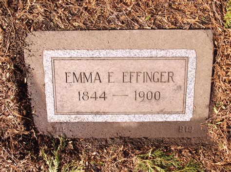 Emma Eugenia Henderson Effinger 1844 1900 Find A Grave äreminne