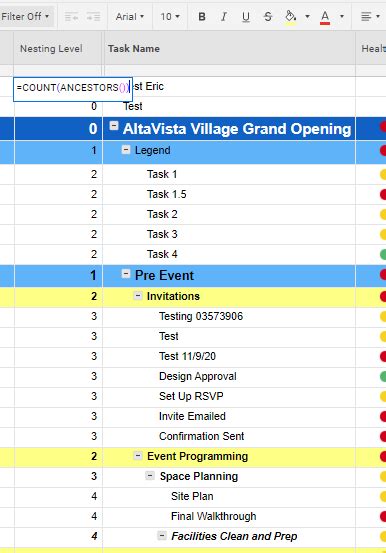 How To Transfer Information To Power Bi On A Hierarchical Level Smartsheet Community