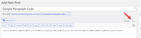 Display Code In Wordpress 3 Methods Quadlayers