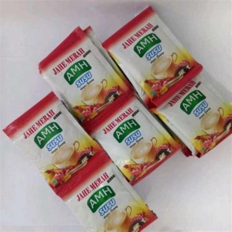 Jual Jahe Merah Amh Susu Jahe Merah Amh Minuman Herbal Penghangat