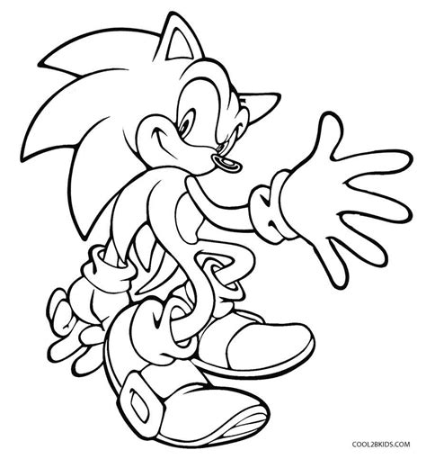 Dibujos De Sonic Para Colorear Páginas Para Imprimir Gratis
