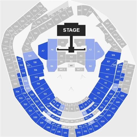 Citi Field Seating Chart With Seat Numbers And Rows New York Mets Seat Map