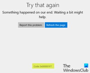Microsoft Store Not Working Error Code X F