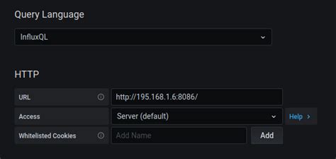 Connecting To Grafana InfluxDB Error Bad Request Issue 20761