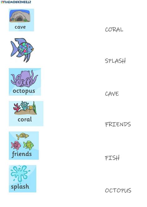 The Rainbow Fish Preschool Printable Pages Worksheets Library
