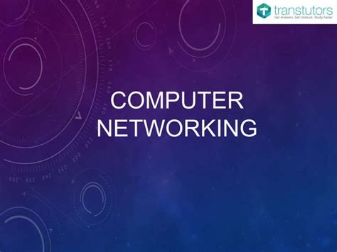 Computer Networking Computer Science Pptx Computer Networking Computing