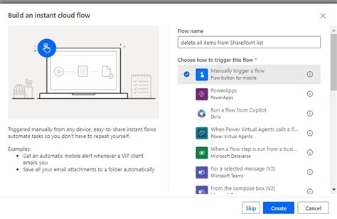 Delete All Items From A Sharepoint List Using Power Automate