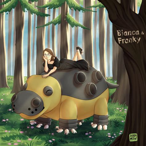 Oc Chilling With Hippowdon Commission Rpokemon