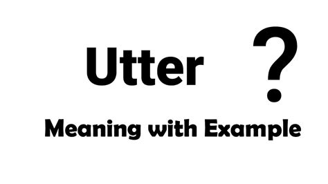 What Does Utter Rubbish Meaning At Sophie Denny Blog