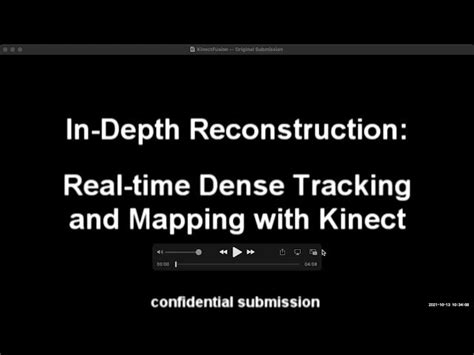 Acm Sigchi Talk Kinectfusion Real Time 3d Reconstruction And Interaction Using A Moving Depth