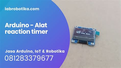Arduino Alat Reaction Timer Labrobotika