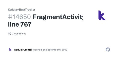 Fragmentactivityjava Line 767 · Issue 14650 · Kodularbugstracker · Github