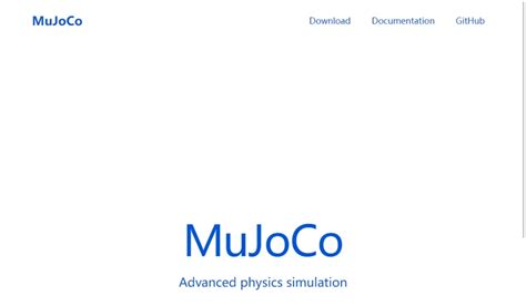mujoco — ai tools catalog