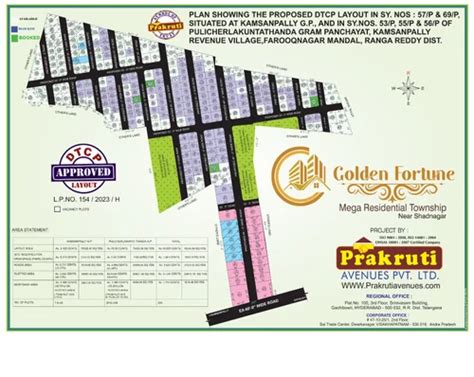 golden fortune open plots venture at ₹ 11000 square yard in hyderabad