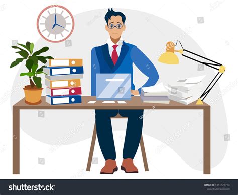 Programmer Work Concept Can Use Web Stock Vector Royalty Free 1351523714 Shutterstock