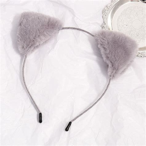 Sweet Cat Ear Headband Kitty Ear Headband Ball Ear Headbands Etsy