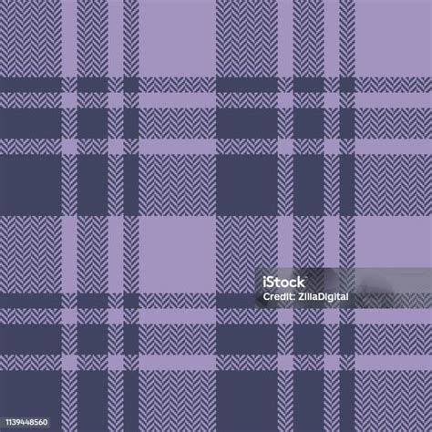 보라색 격자 무늬 패턴 벡터입니다 섬유 디자인에 대 한 완벽 한 타탄 체크 격자 무늬 헤링 본 픽셀 텍스처 0명에 대한 스톡