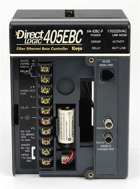 Dl405 Ethernet Base Controller Tcp Ip And Ipx Pn H4 Ebc F Automationdirect