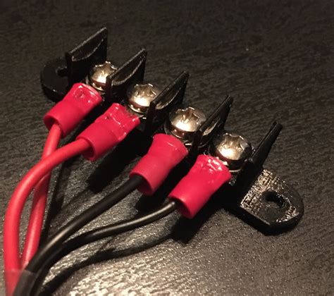 Terminal Block Wire Connector Feat Optional Cable Relief And Bridging By CMR Download