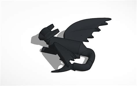 3d Design Laurens Toothless Dont Touch Tinkercad