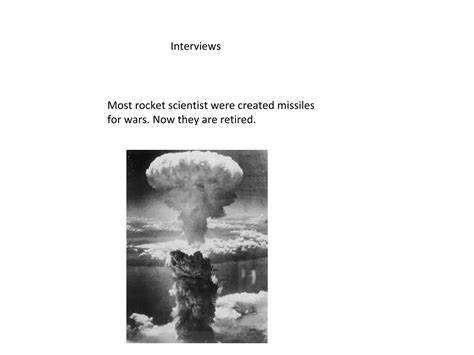 Rocket Scientists Ppt