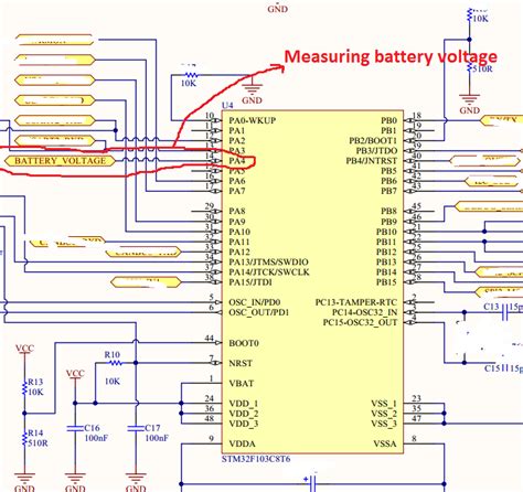 Adc Configurations For Measuring Battery Voltage Stmicroelectronics Community