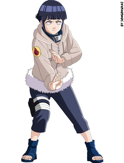 Hinata Hyuga In Waterfall  Kotiaround