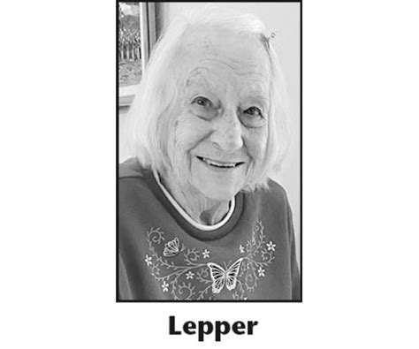 Mary Lepper Obituary 2021 Fort Wayne In Fort Wayne Newspapers