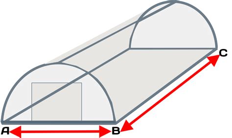 HOW TO MEASURE YOUR TUNNEL FOR A NEW SHEET THE UK S LEADING SUPPLIER OF POLYTHENE