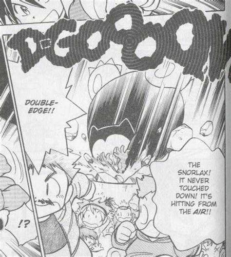 Red Snorlax Pokemon Manga Characters