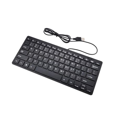 Mini Usb Wired Super Slim Keyboard Usb 2 0 Multime Grandado