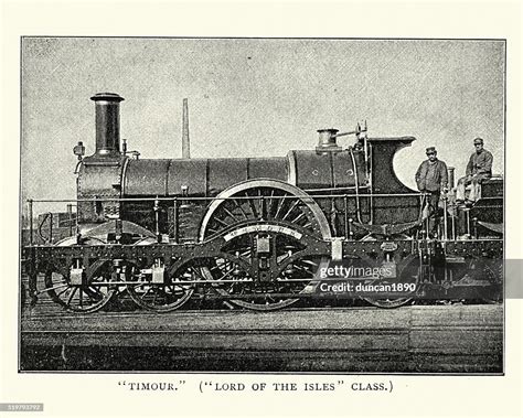 Lord Of The Isles Class Victorian Steam Train High Res Vector Graphic Getty Images