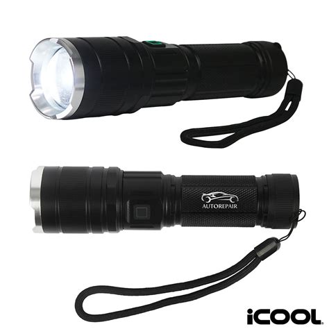 Icool Telluride Rechargeable Tactical Flashlight Karter Street