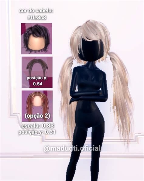 Tutorial De Combo Hair No Dress To Impress Dress To Impress Roblox