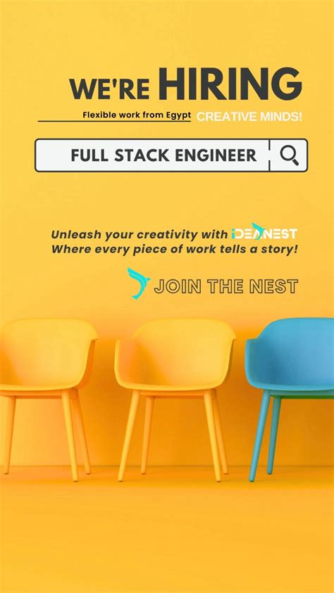 Mohamed Youssef On Linkedin 🚀 Idednest Is Hiring Senior Full Stack Engineer Join Our Dynamic