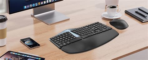 Ergonomic Wireless Keyboard And Mouse Mk835 Ergo Bluetooth 2 4g Split Design