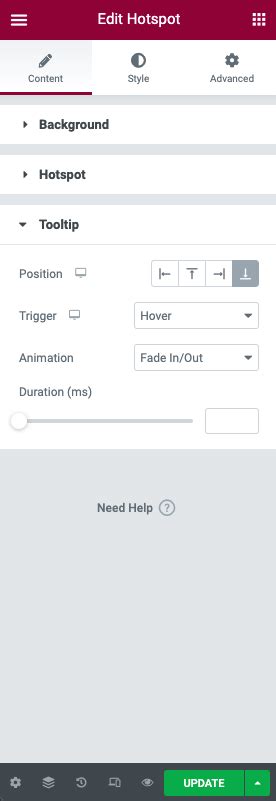 Hotspot Widget Elementor