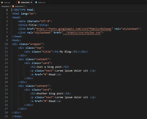 Html Python Flask Not Applying Css Style Even Though The Browser Is